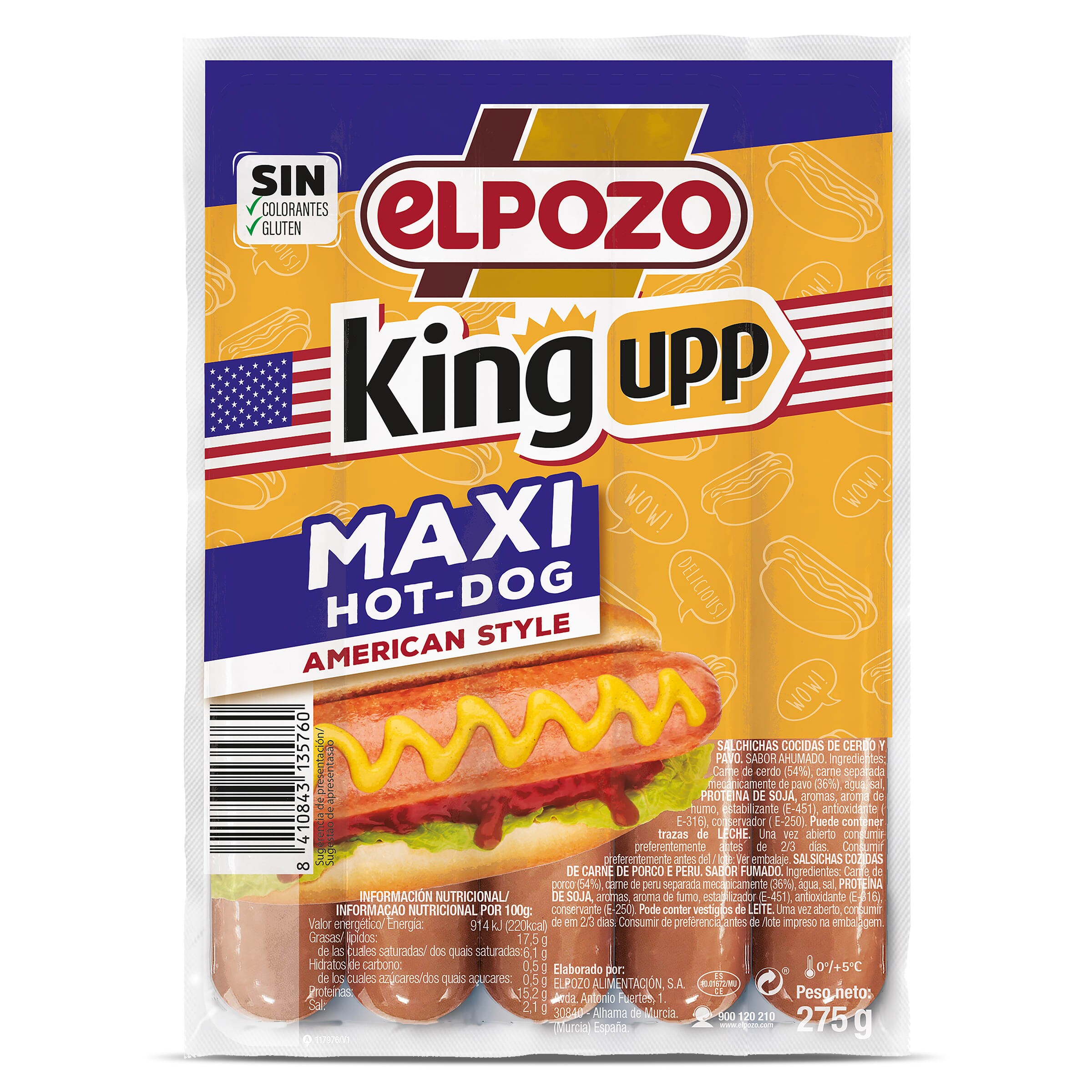 OSCAR MAYER salchichas jumbo classic envase 350 gr | preciosdelsuper.es OSCAR MAYER salchichas jumbo classic envase 350 gr | preciosdelsuper.es